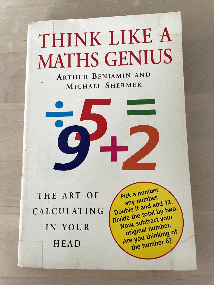 Think Like a Maths Genius, Hobbies & Toys, Books & Magazines, Fiction ...