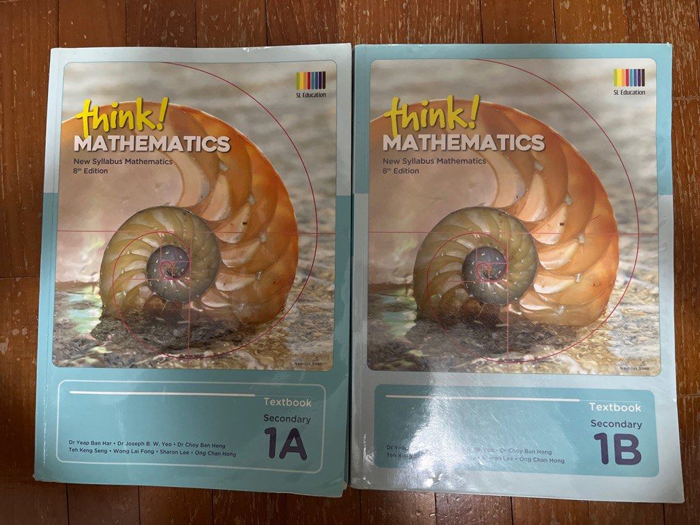 think! Mathematics Secondary 1 Textbooks, Hobbies & Toys, Books ...