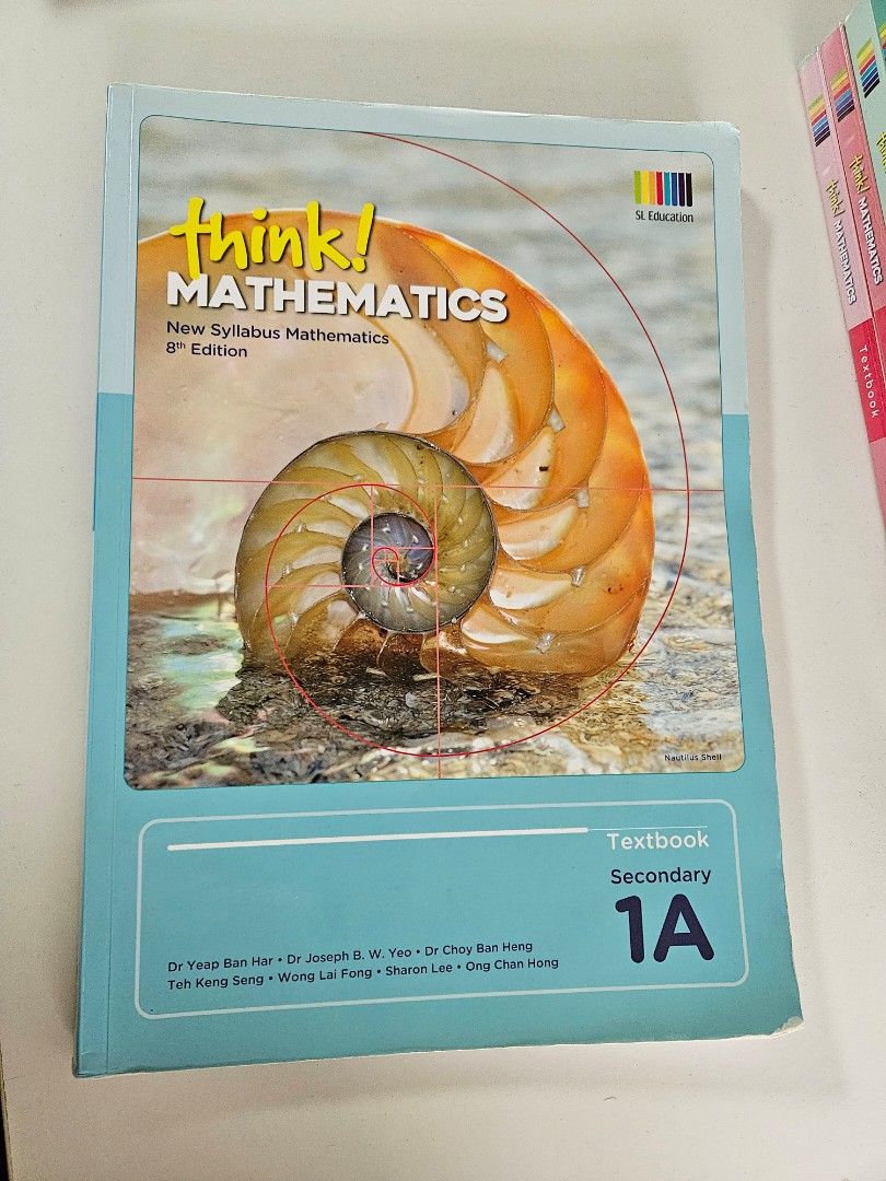 Think! Mathematics textbook 1A & 1B, Hobbies & Toys, Books & Magazines ...