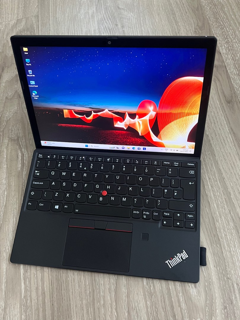 ThinkPad X12 Detachable 4G LTE Tablet Lenovo Business Laptop | 12.3 ...