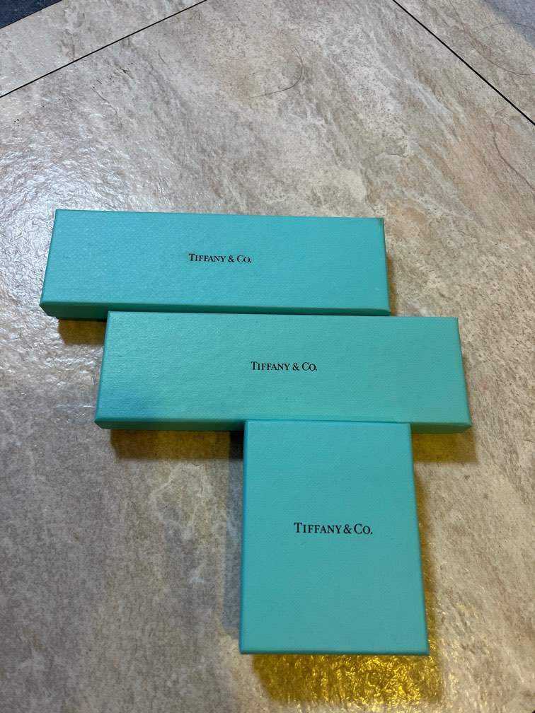 Tiffany & Co. boxes, Everything Else on Carousell