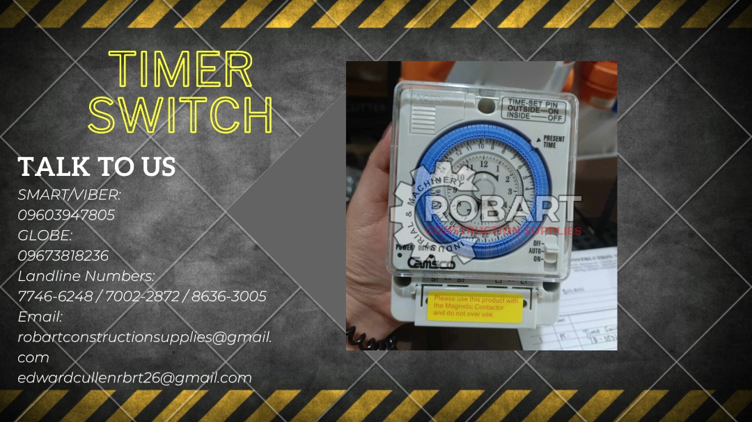 TIMER SWITCH, Commercial & Industrial, Construction & Building ...