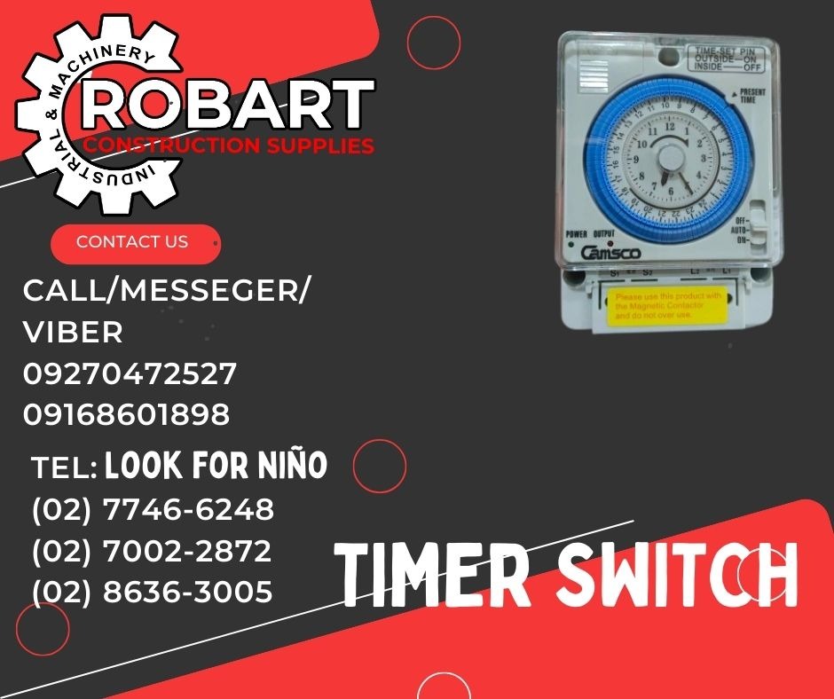 TIMER SWITCH, Commercial & Industrial, Construction Tools & Equipment ...
