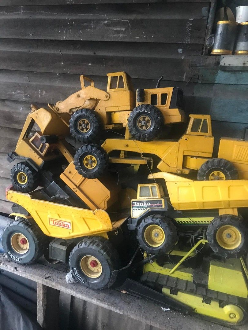 Tonka Toy Trucks, Hobbies & Toys, Memorabilia & Collectibles, Vintage ...