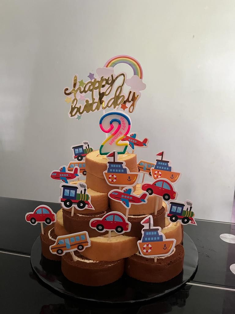 Tower Cakes, Food & Drinks, Homemade Bakes on Carousell