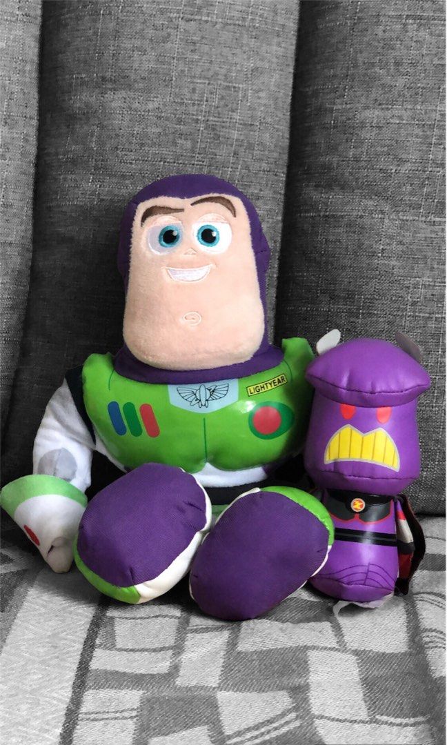Toy Story Buzz Lightyear Zurg Plush Hobbies And Toys Toys And Games On Carousell