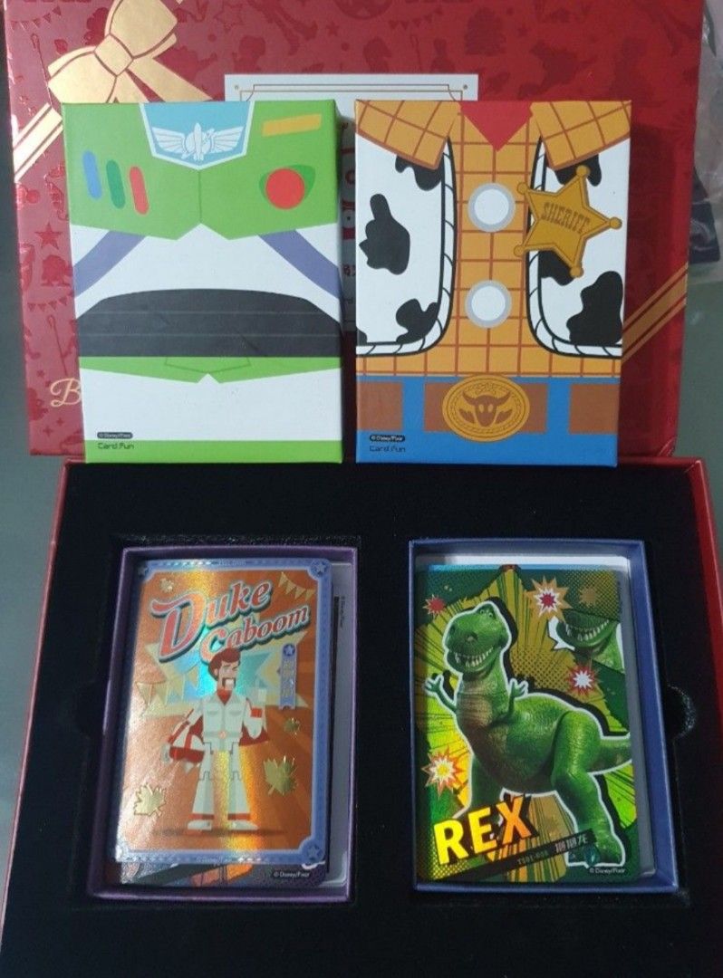 Toy Story Disney Pixar Art Collectible Cards Christmas Themed ...