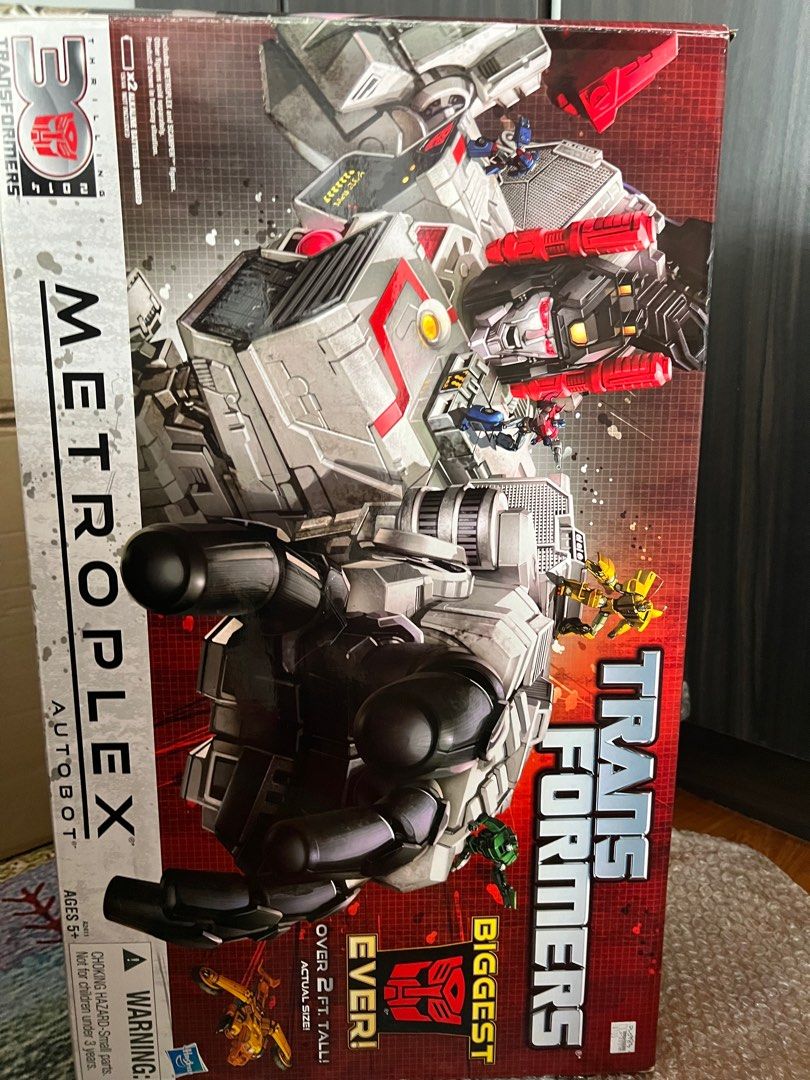 Transformers Hasbro Biggest Ever Metroplex, Hobbies & Toys, Toys ...