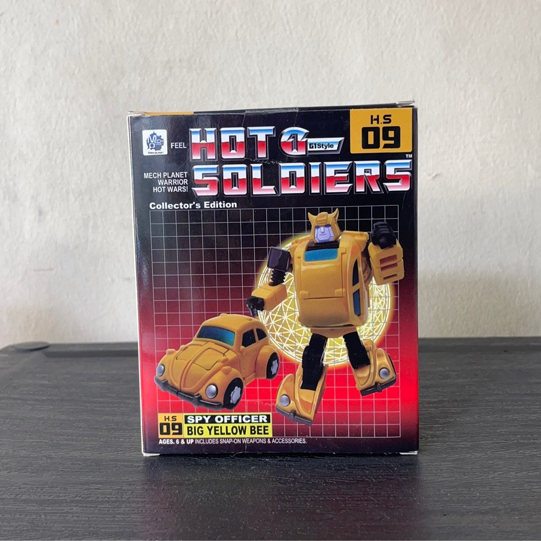 Transformers Mech Planet Hot Soldiers Big Yellow Bee (Legends Scale G1 ...