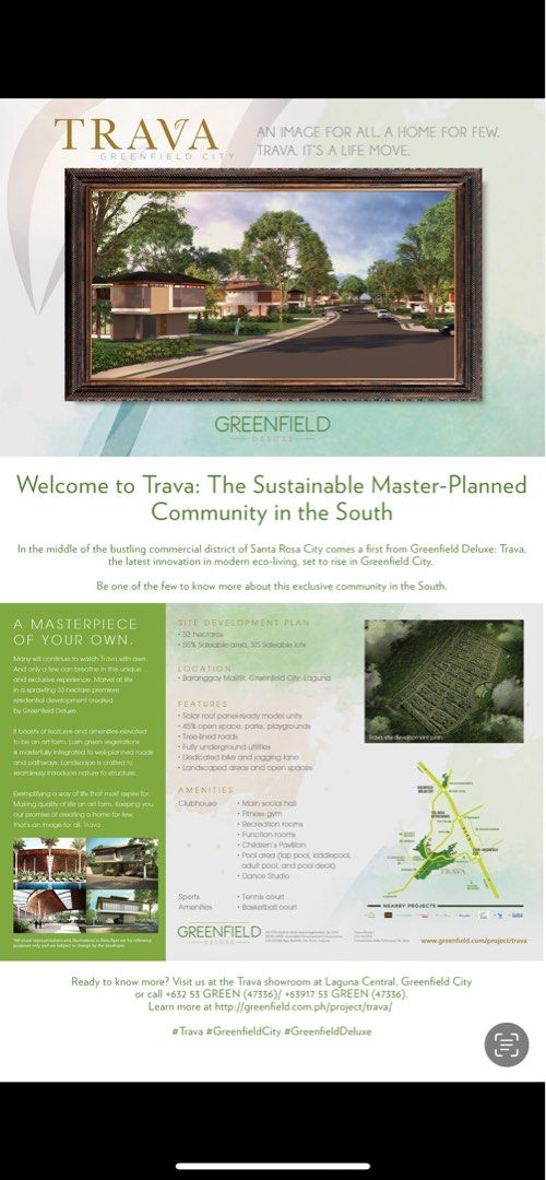 Trava Greenfield Deluxe first high-end premier residential development ...
