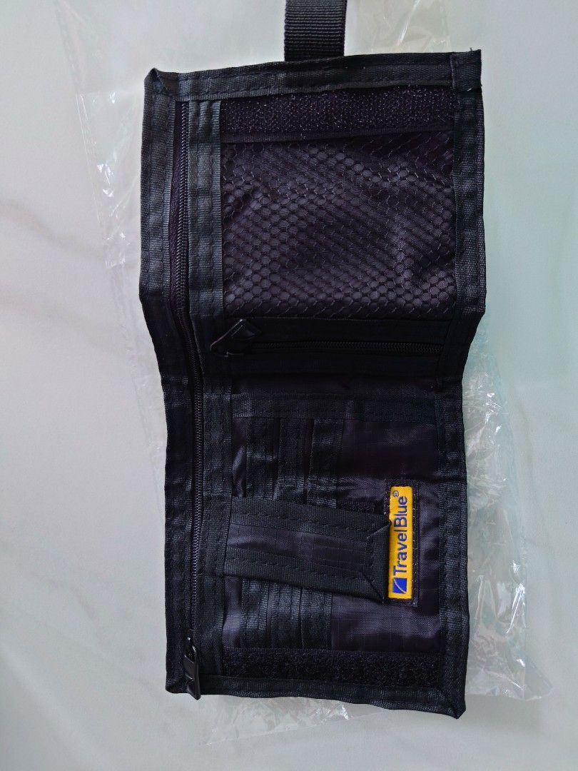 Travel Blue Secret Sliding Wallet, Everything Else on Carousell