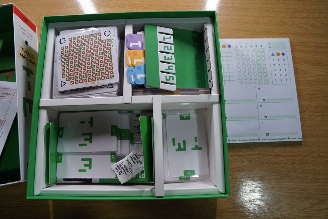 Turing Machine Puzzle solving Boardgame, Hobbies & Toys, Toys & Games ...