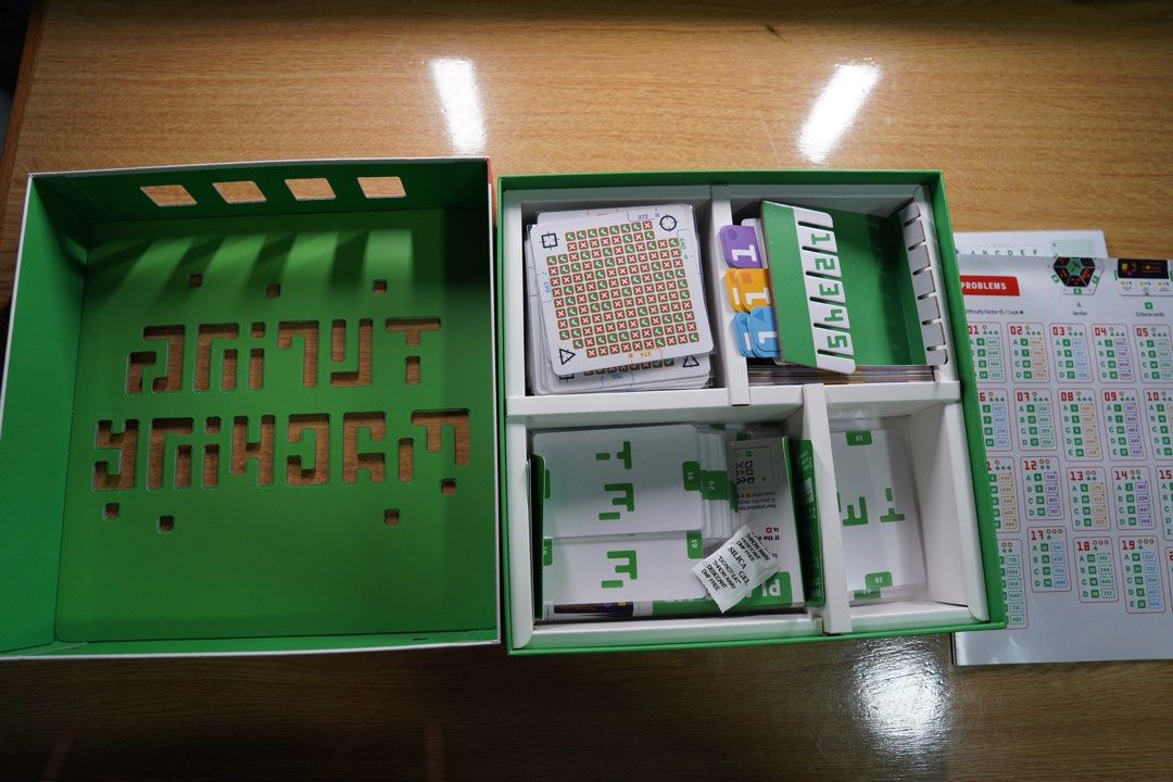 Turing Machine Puzzle solving Boardgame, Hobbies & Toys, Toys & Games on Carousell