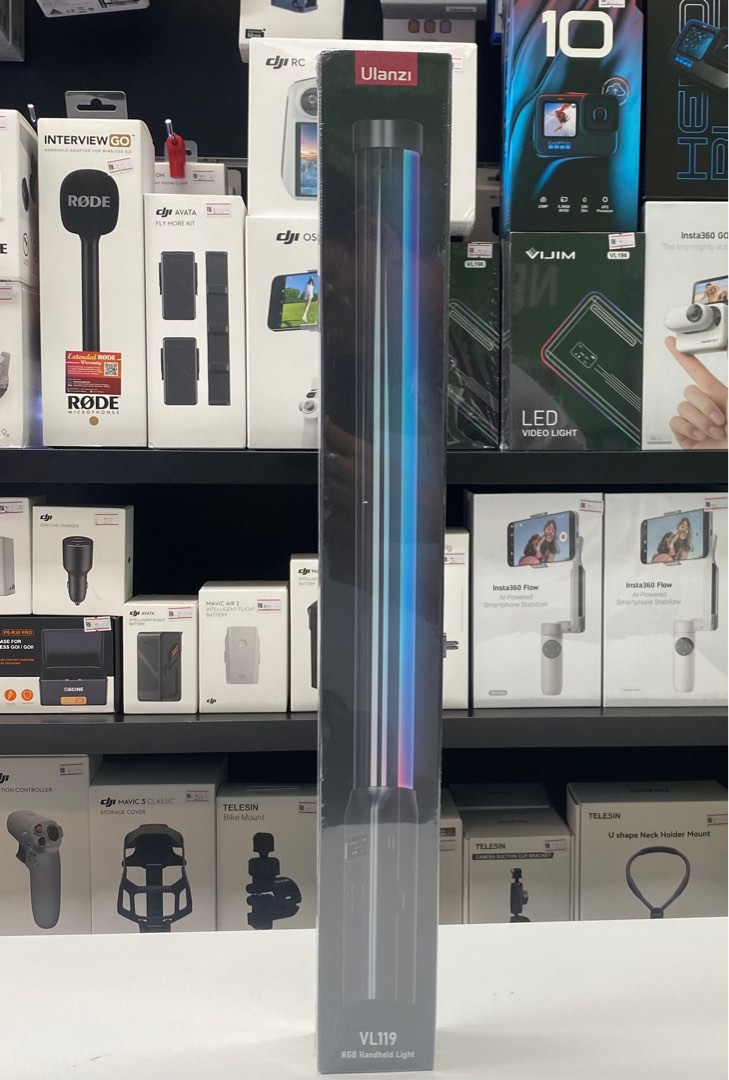 Ulanzi VL119 RGB Tube Light Handheld LED, Photography, Photography ...