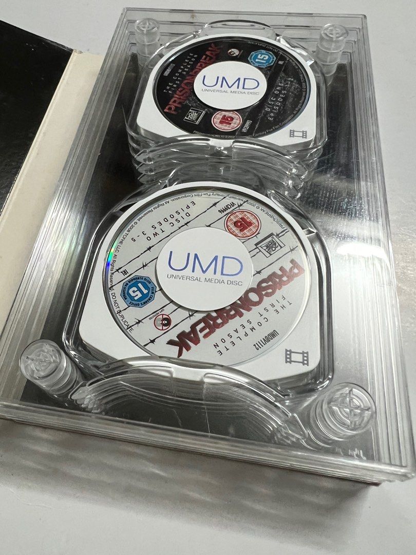 UMD PSP prison break series legend complete set original not ps1 gamecube n64 dreamcast ps2 ps3 ...