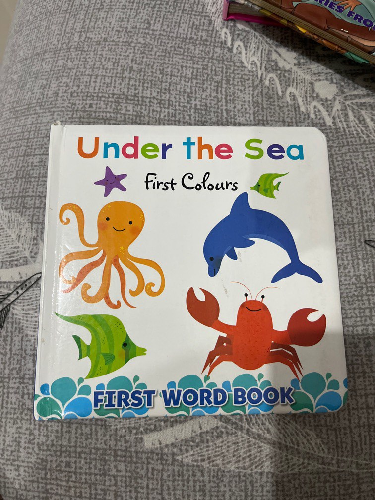 Under the sea first colours first word book buku anak, Buku & Alat ...