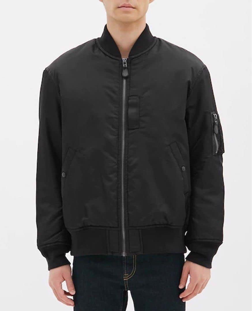 Uniqlo GU Bomber Jacket, Men's Fashion, Coats, Jackets and Outerwear on ...