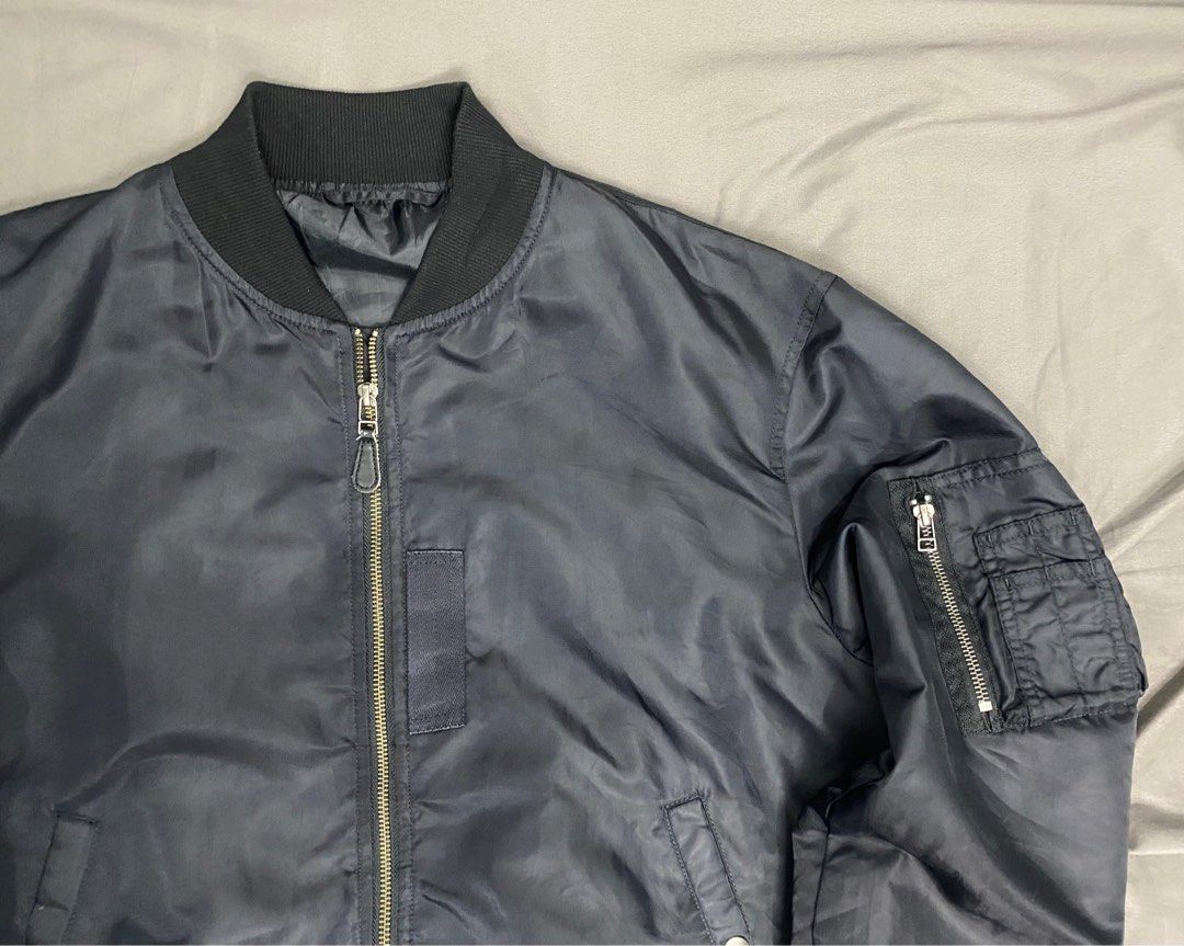 Uniqlo GU Bomber Jacket, Men's Fashion, Coats, Jackets and Outerwear on ...
