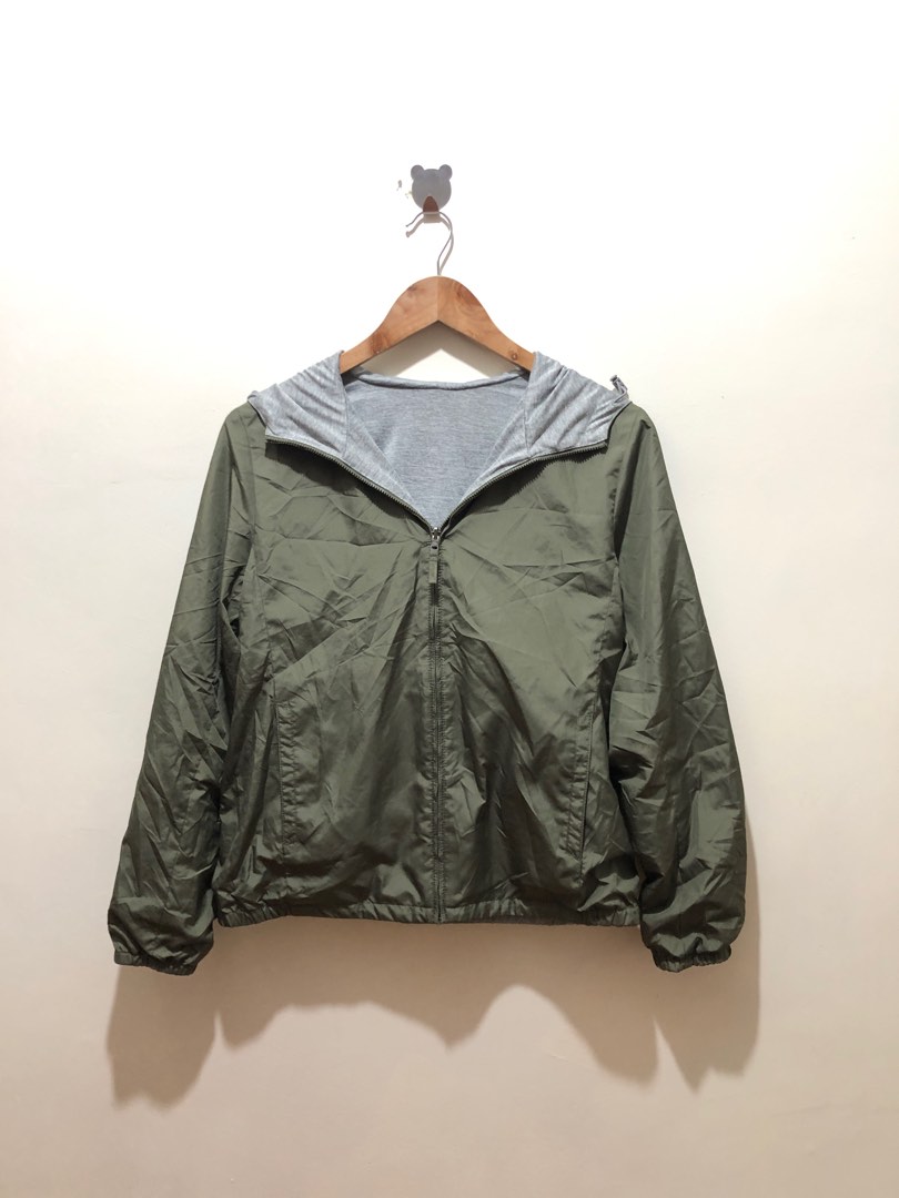Uniqlo Womens Reversible Parka, Women's Fashion, Coats, Jackets and ...