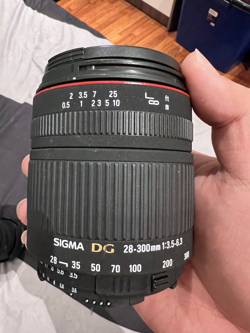 (USED) Sigma dg 28-300mm for nikon f mount, Photography, Lens & Kits on ...
