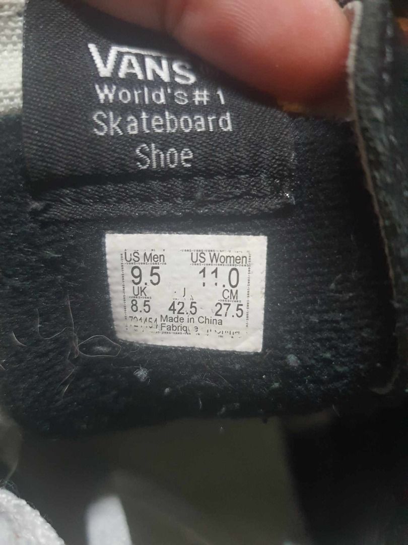 VANS Sk8-Hi Label Mix Shoes, Men's Fashion, Footwear, Sneakers on Carousell