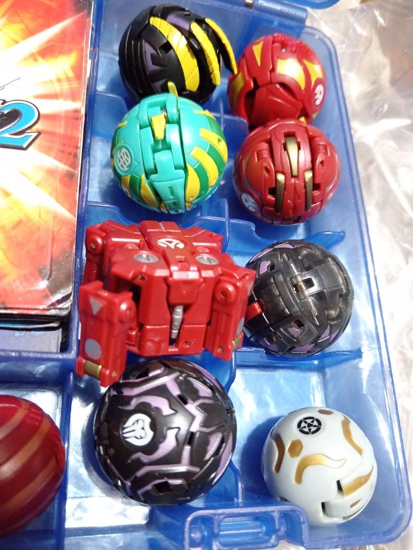 Vintage 18pcs bakugan battle brawler set Japan toys collectible ...