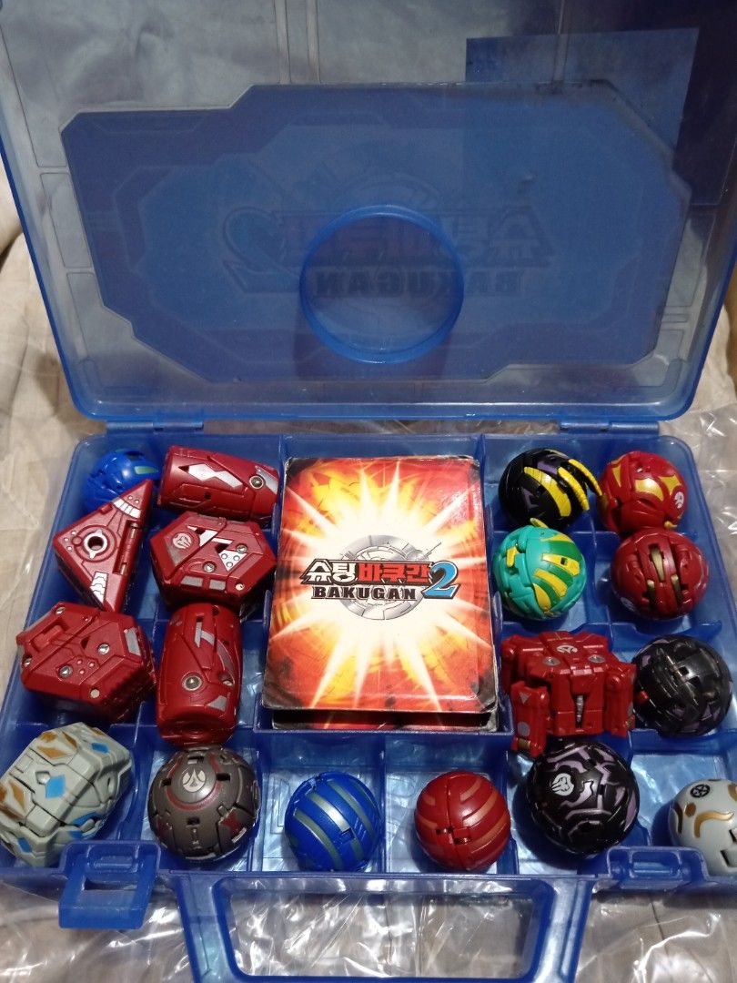 Vintage 18pcs bakugan battle brawler set Japan toys collectible ...