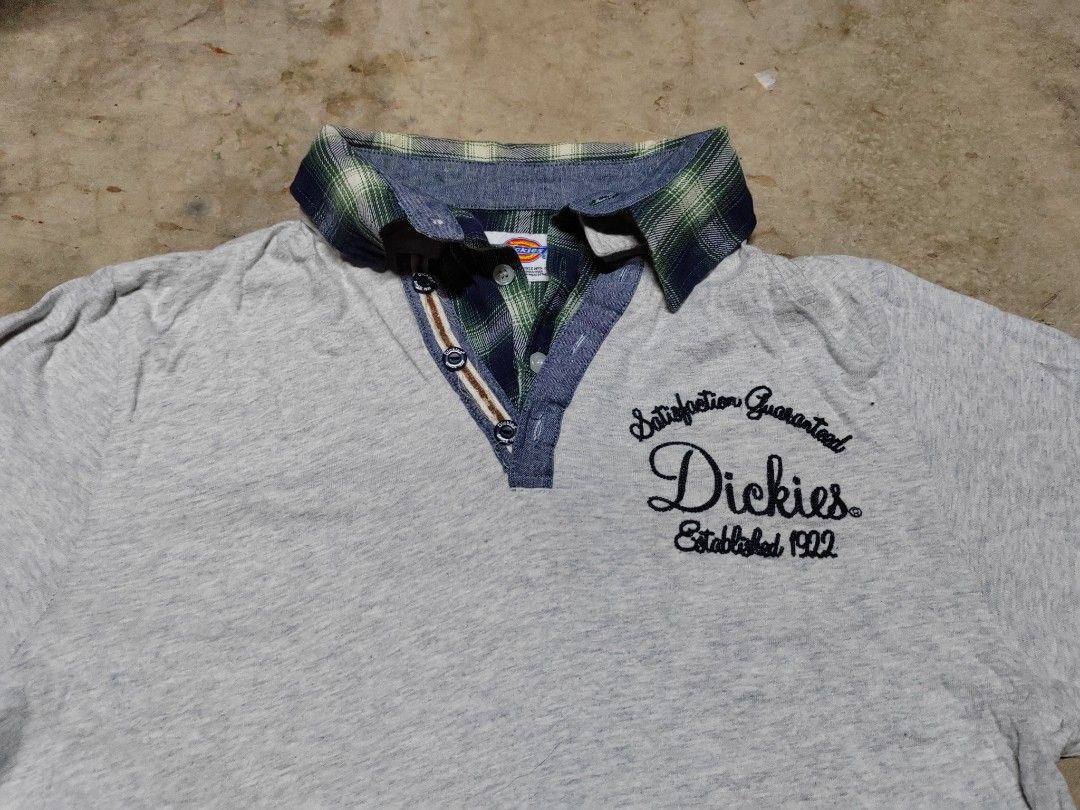 Vintage dickies chicano bowling fake layered, Men's Fashion, Tops ...