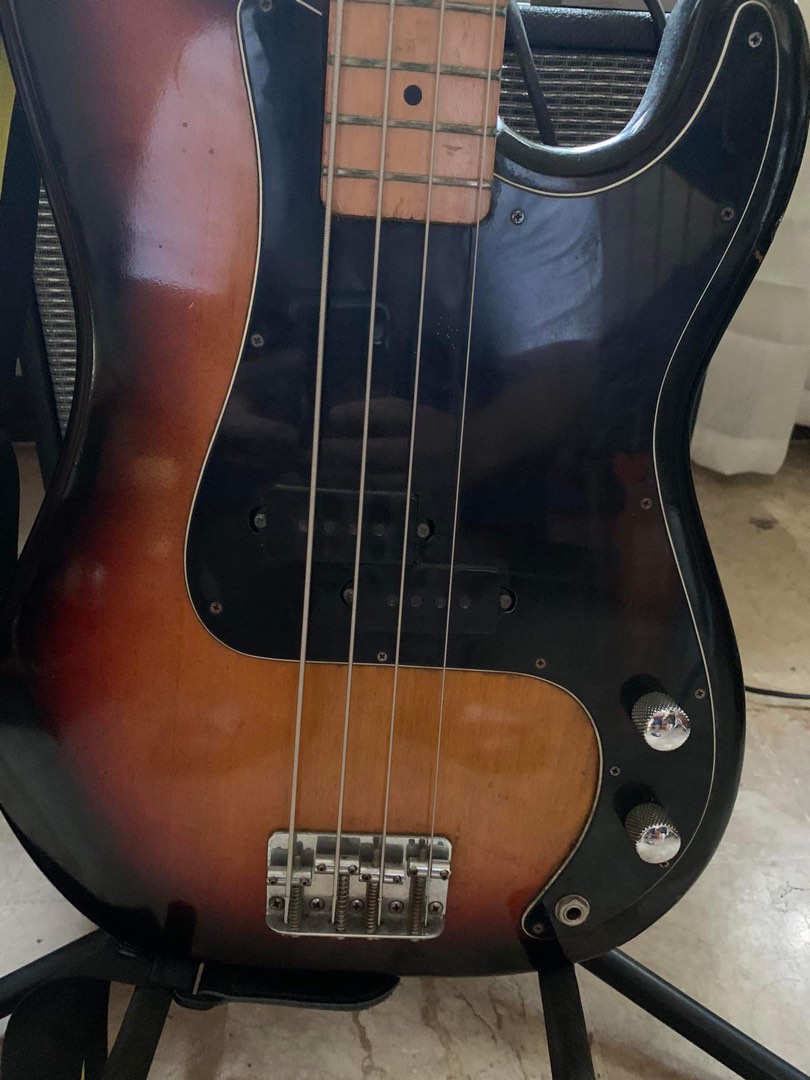 Vision Precision Bass Guitar Japan, Hobbies & Toys, Music & Media ...