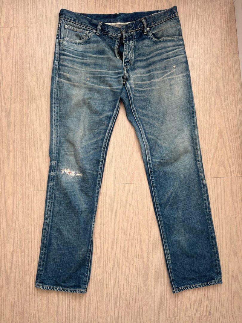 Visvim D10 Admo w34 04cut, 男裝, 褲＆半截裙, 牛仔褲 - Carousell