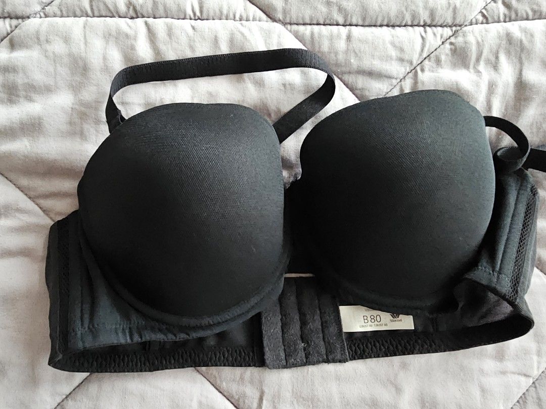Wacoal half cup bra with strap. Size B80, Women's Fashion, New Undergarments & Loungewear on ...
