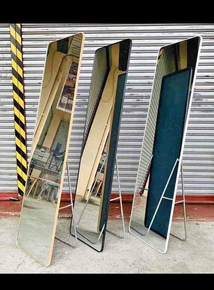 Whole Body Mirror Slim Type, Furniture & Home Living, Home Decor ...