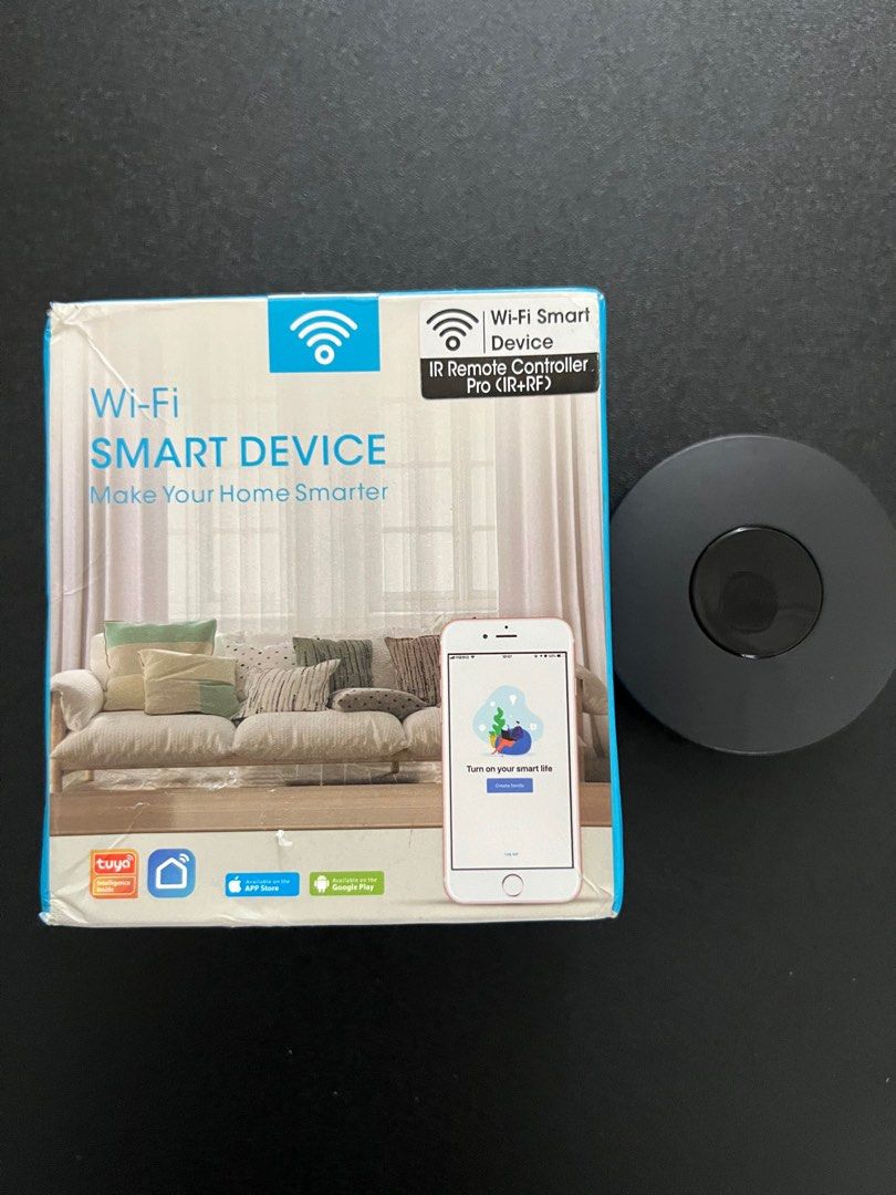 Wifi Ir Rf Smart Remote Control Universal Infrared Rf433 Support App