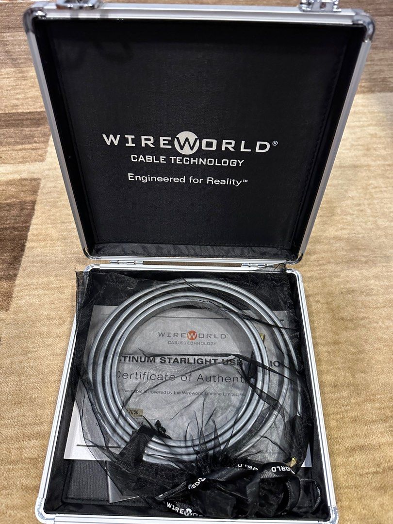 Wireworld Technologies Platinum Starlight 7 USB cable 2.0 m, Audio ...
