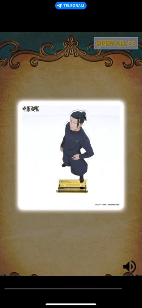 [wtt/wts] jujutsu kaisen/jjk geto kuji standee hidden inventory ...