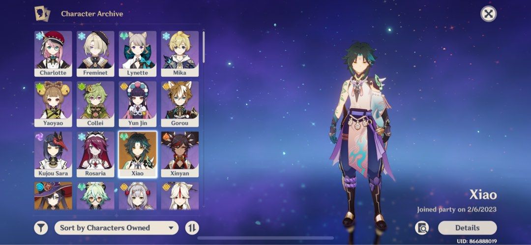 xiao reroll account genshin impact, Video Gaming, Gaming Accessories ...