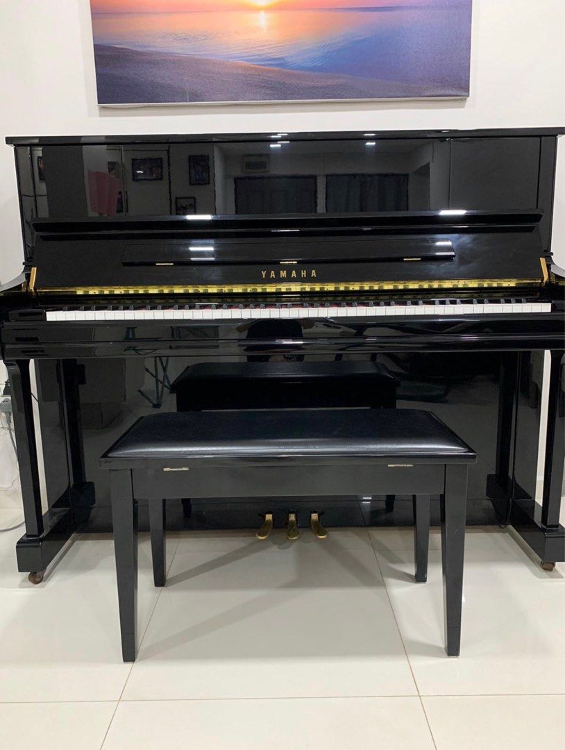 Yamaha Upright Piano U1J First Hand, Hobbies & Toys, Music & Media, Musical Instruments on Carousell