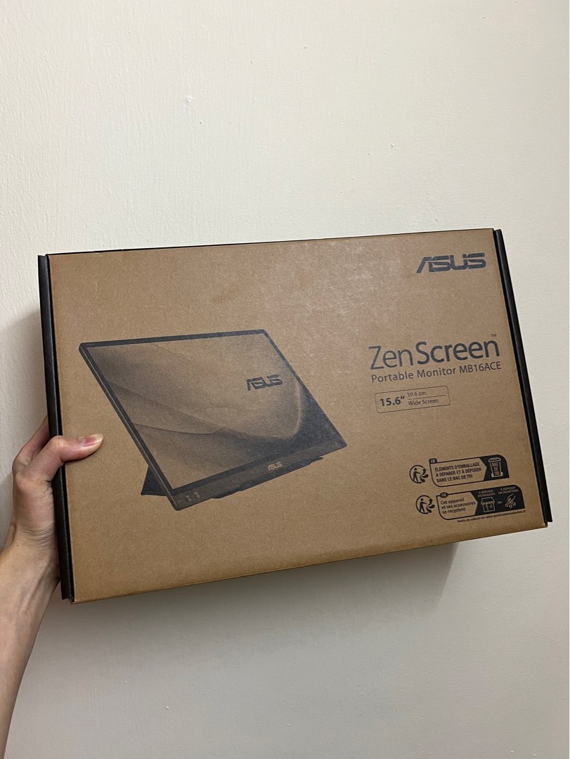 BNIB ZenScreen Portable Monitor MB16ACE, Computers & Tech, Parts ...