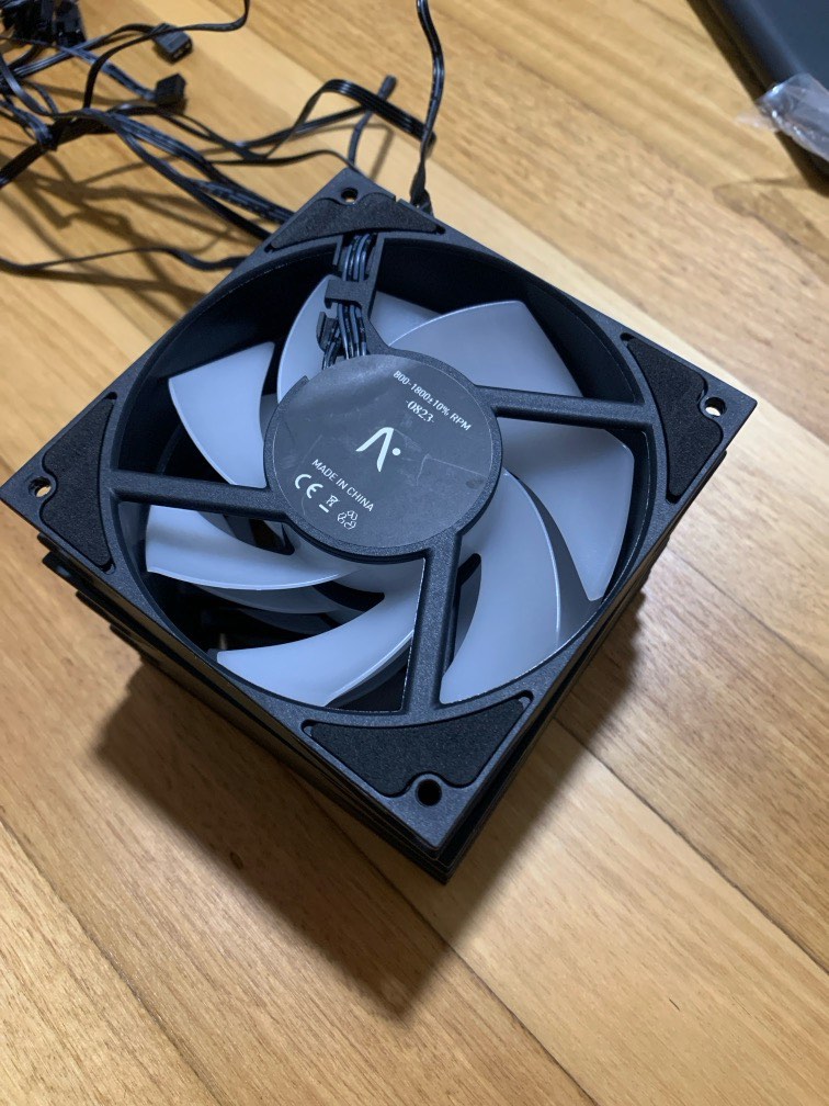 120mm Aftershock RGB fans, Computers & Tech, Parts & Accessories ...