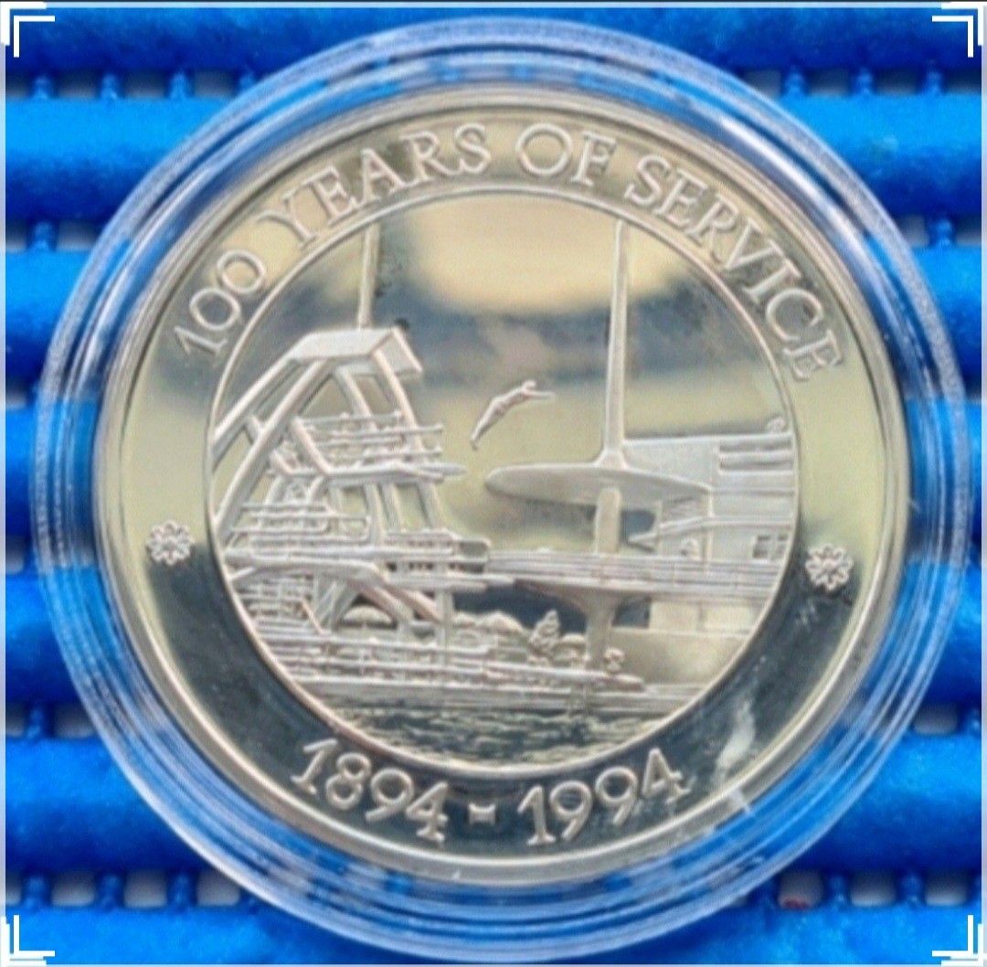 1894-1994 Singapore Swimming Club 100th Anniversary Commemorative ...