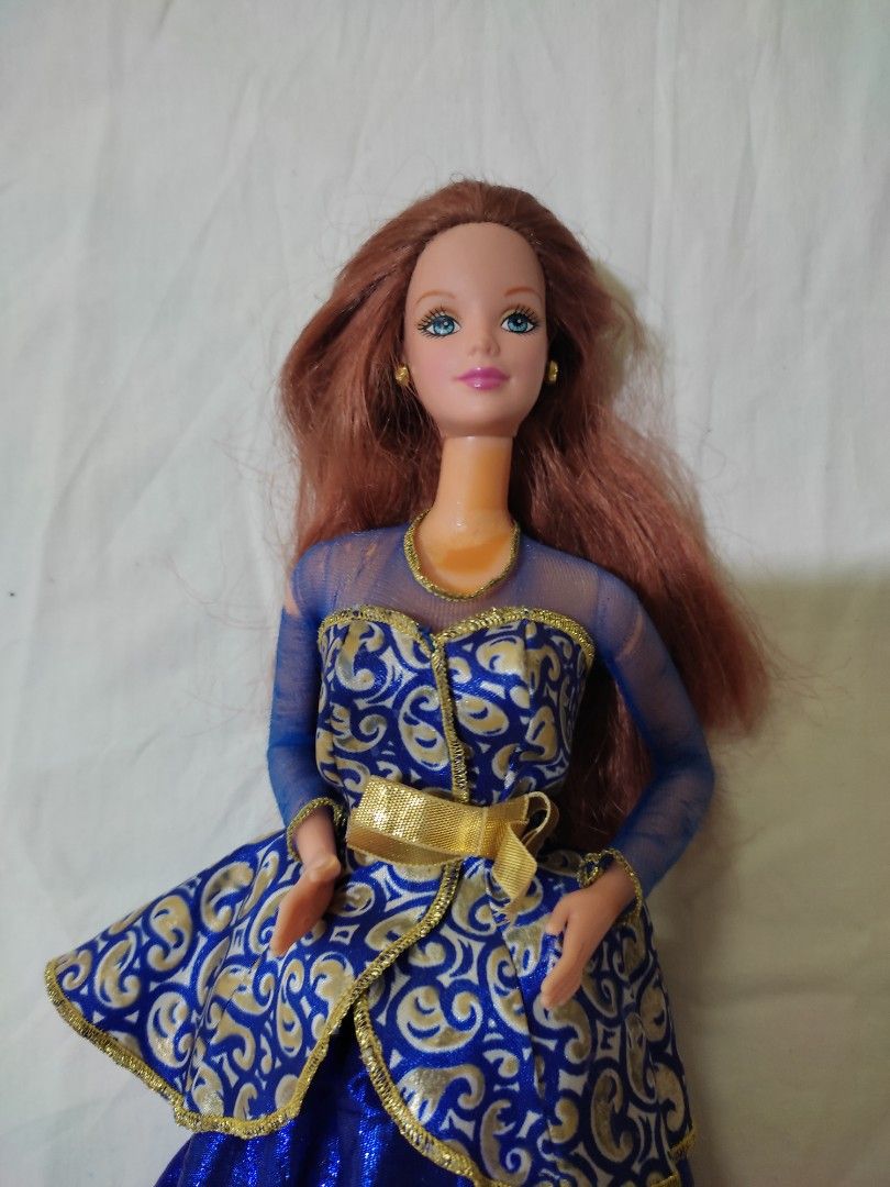 [ Vintage Rare ] 1997 Portrait in Blue Barbie Walmart Special Edition ...