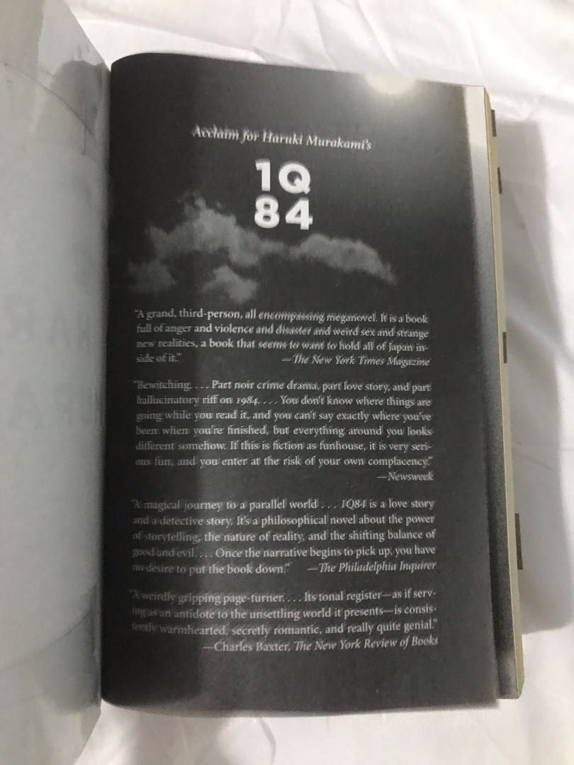 1Q84 by Haruki Murakami, Hobbies & Toys, Books & Magazines, Fiction ...