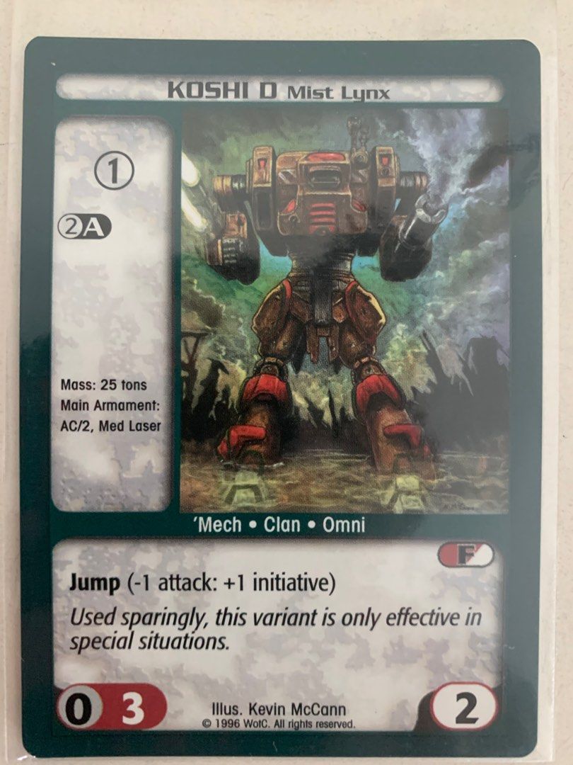 250+ 1st Edition Vintage Battletech Cards, Hobbies & Toys, Toys & Games ...