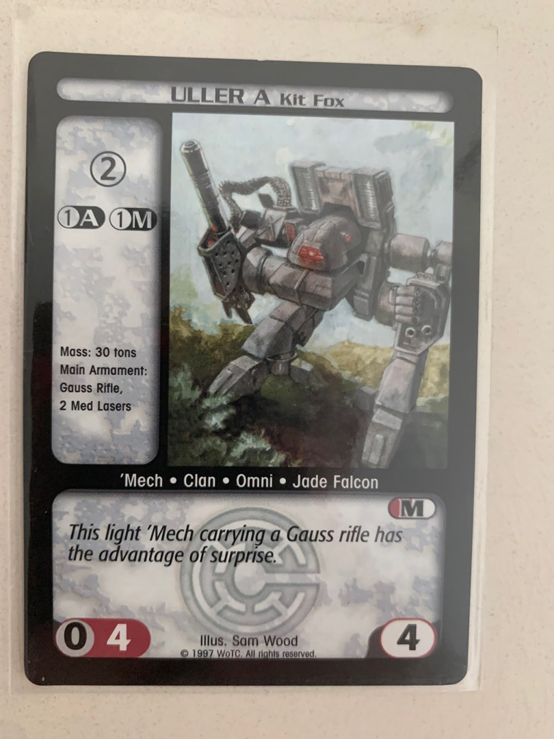250+ 1st Edition Vintage Battletech Cards, Hobbies & Toys, Toys & Games ...