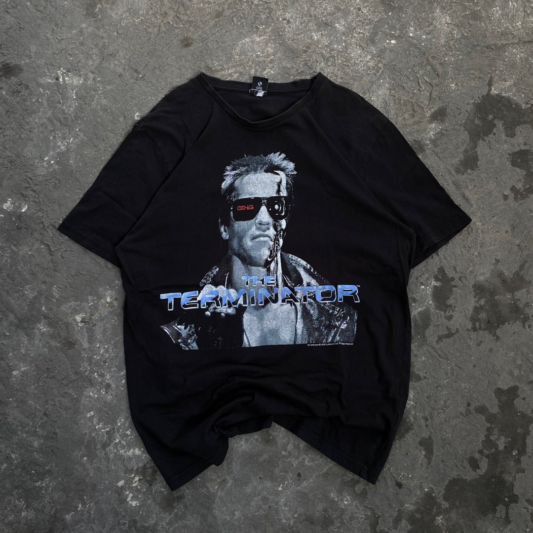 2016 The Terminator movie tee, Men's Fashion, Tops & Sets, Tshirts ...