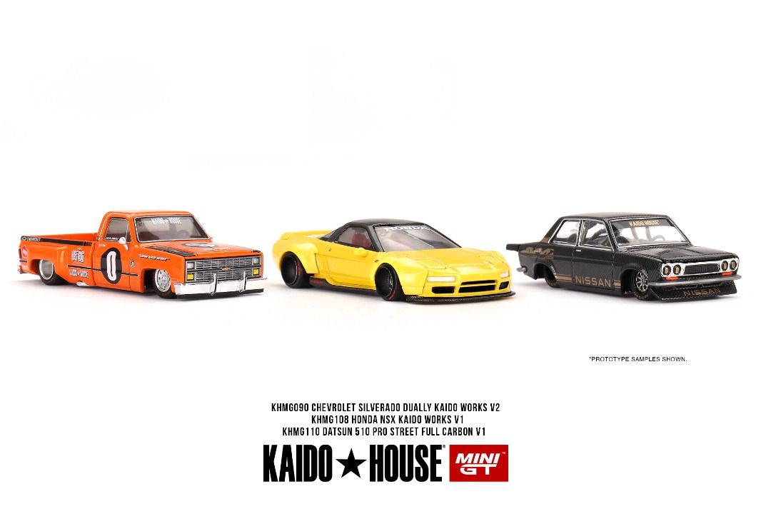 Mini GT x Kaido House Chevrolet Silverado Dually KAIDO WORKS V2 Honda ...