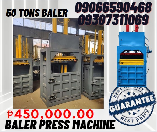 50T 2Cylinder Baler Press Machine For Garbage, Commercial & Industrial ...