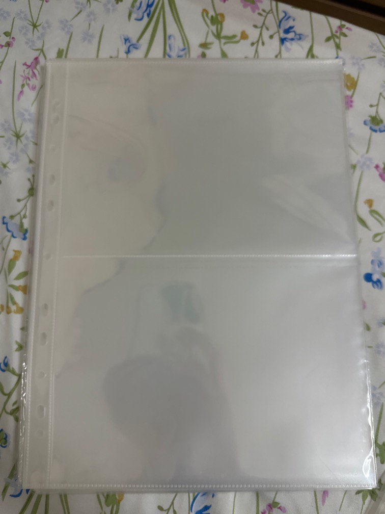 6 packet of A4 Clear Ring file plastic sheet (10 per packet), Hobbies ...