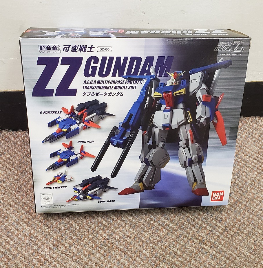 全新 Bandai 超合金 可變戰士 ZZ Gundam ZZ Double Zeta 高達 非 Robot 魂 非 Metal Build ...