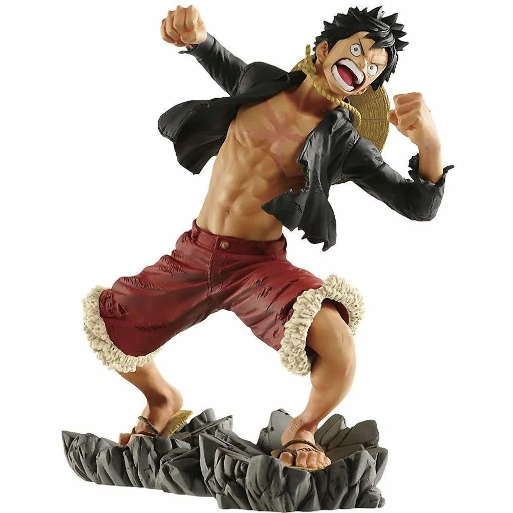 ( Limited Edition ) Bandai One Piece Scultures the TAG team Luffy 20th ...